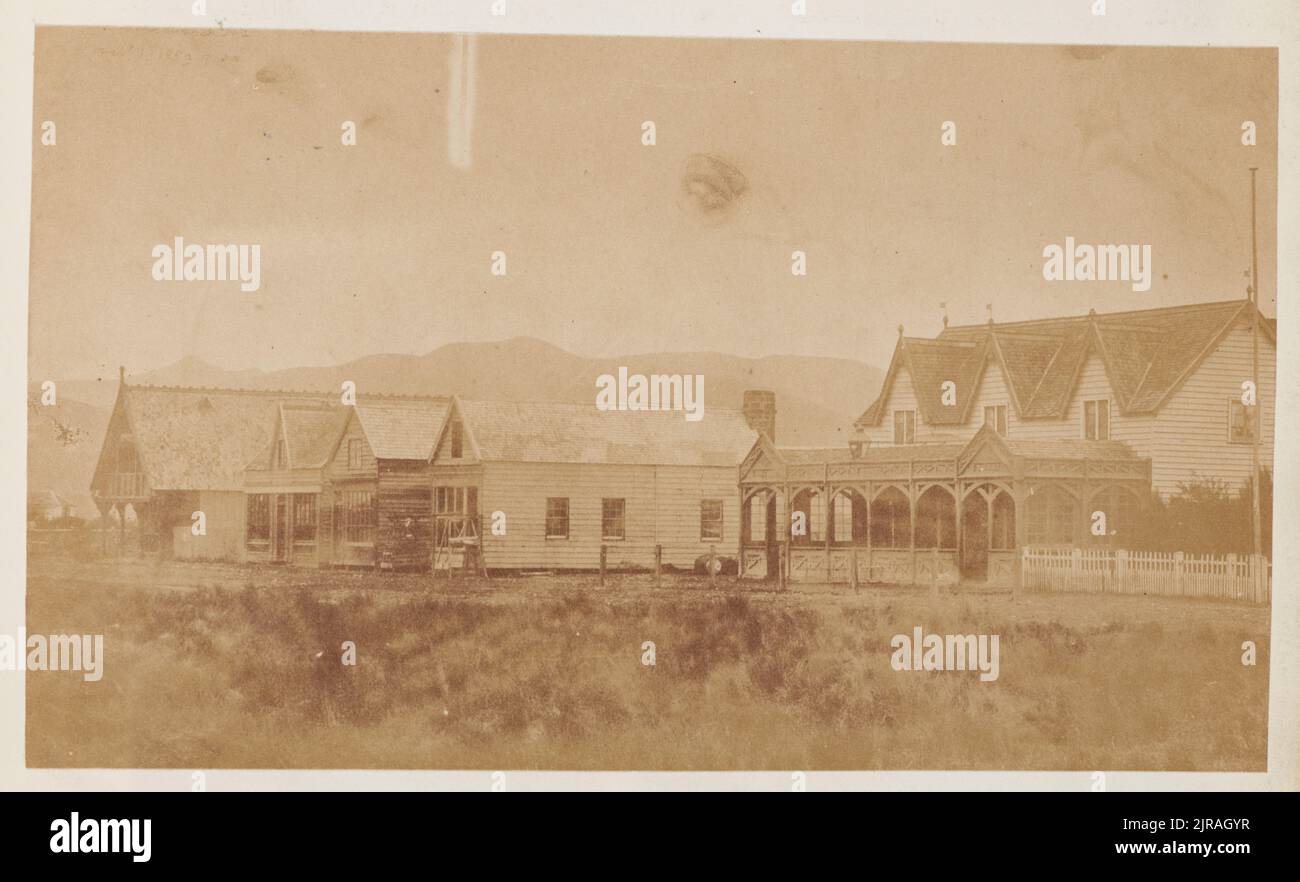 [Town Hall, Christchurch], 1859, Christchurch, by Dr Alfred Barker ...