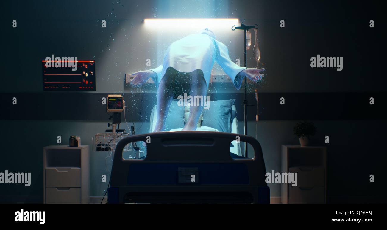 Patient in life support machine hi-res stock photography and images - Alamy