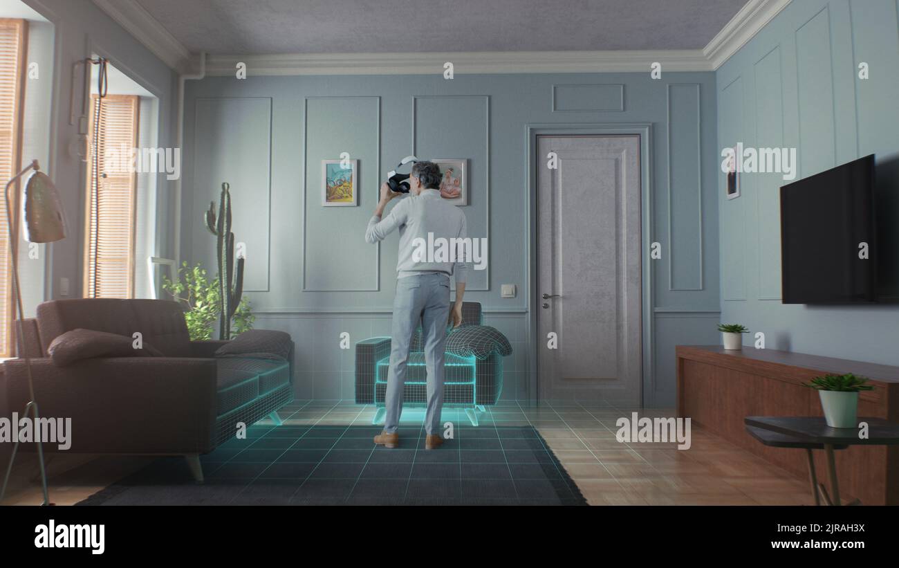 Augmented reality 3d app hi-res stock photography and images - Alamy