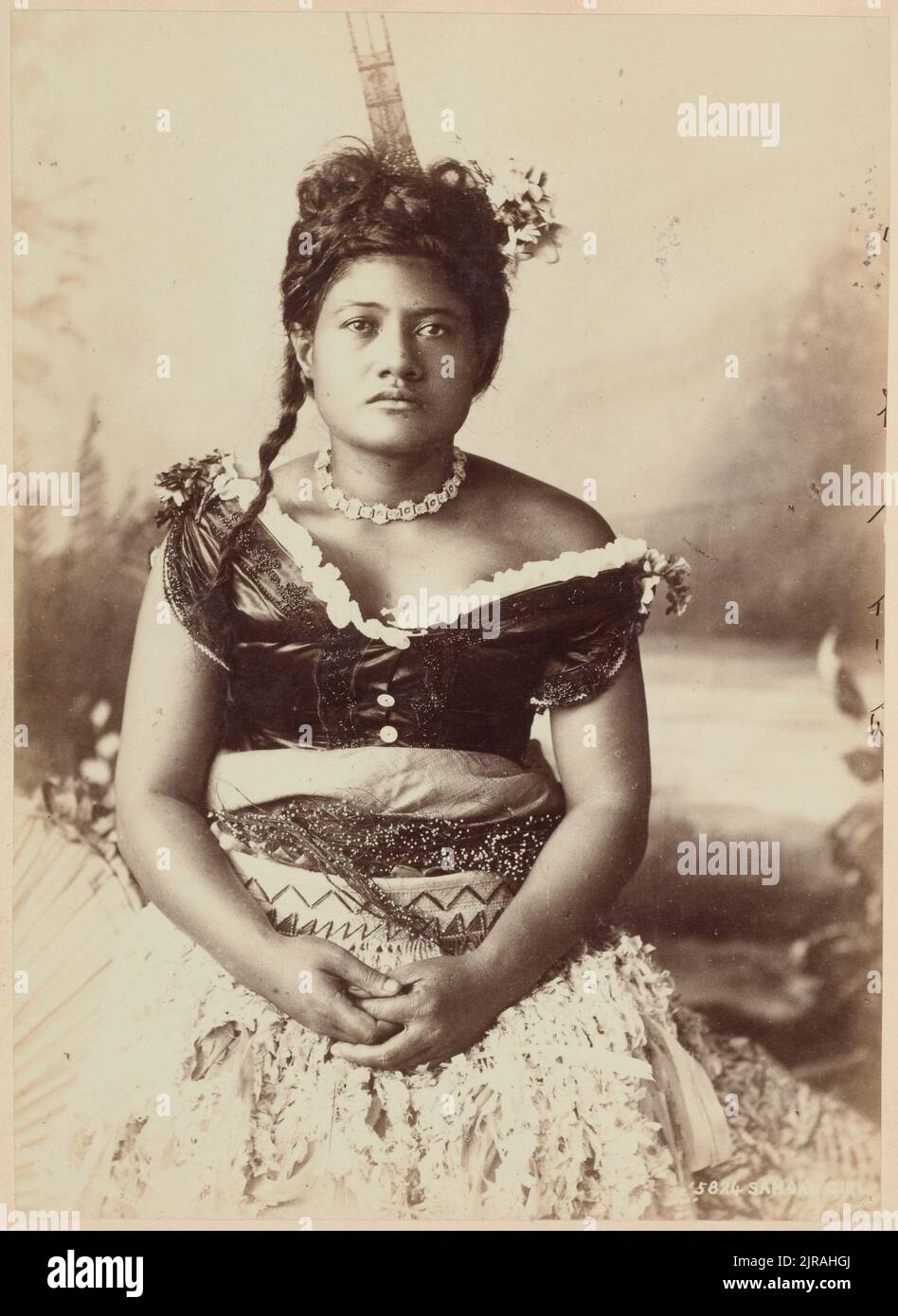 Samoan girl hi-res stock photography and images - Alamy