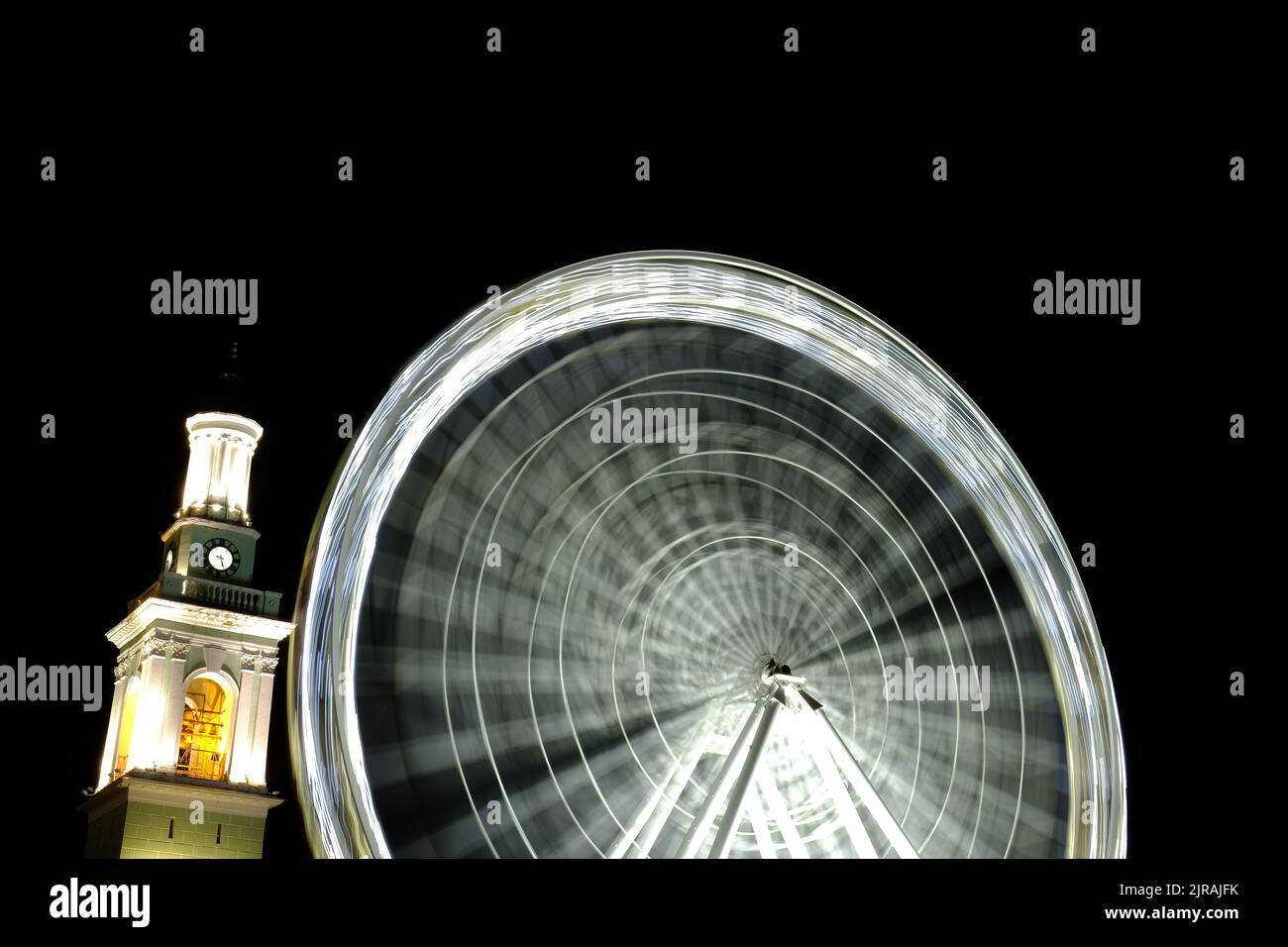 Black background dark light rotating hi-res stock photography and ...