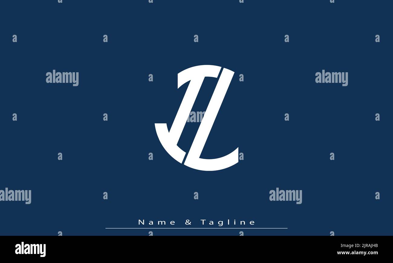 Alphabet letters Initials Monogram logo IL , LI Stock Vector Image ...