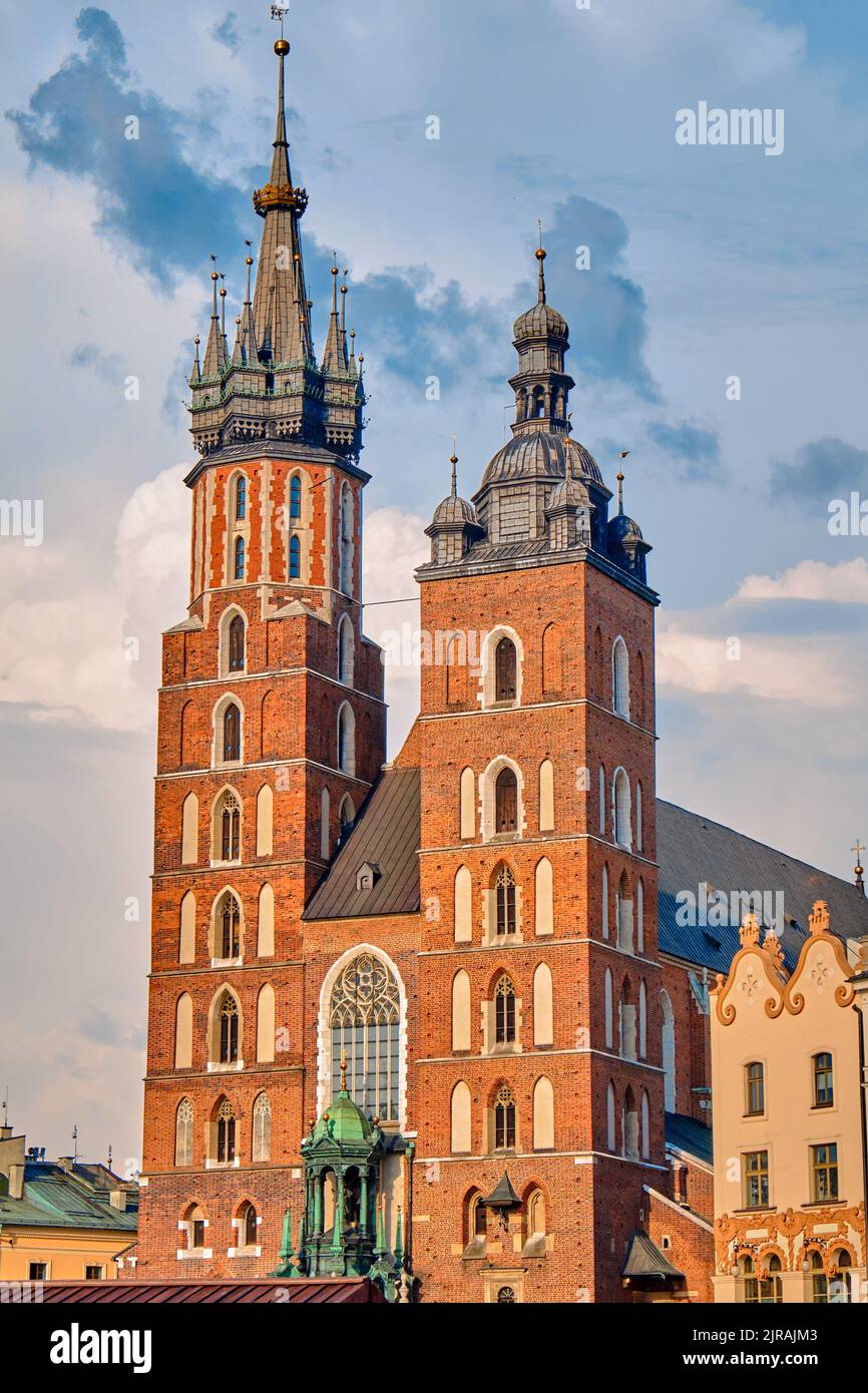 Polish gothic architecture church hi-res stock photography and images ...