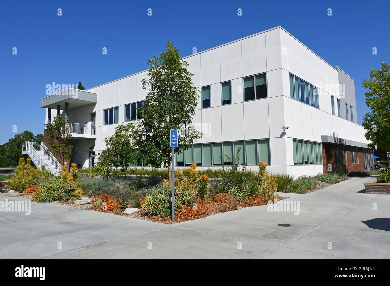 IRVINE, CALIFORNIA - 21 AUG 2022: The Liberal Arts Building on the ...