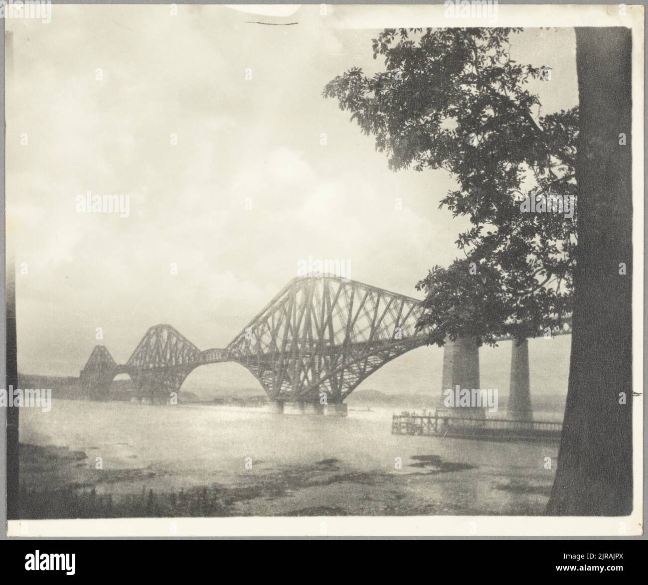 Forth Bridge, circa 1935-1939, United Kingdom, by Marion Queenie Kirker ...