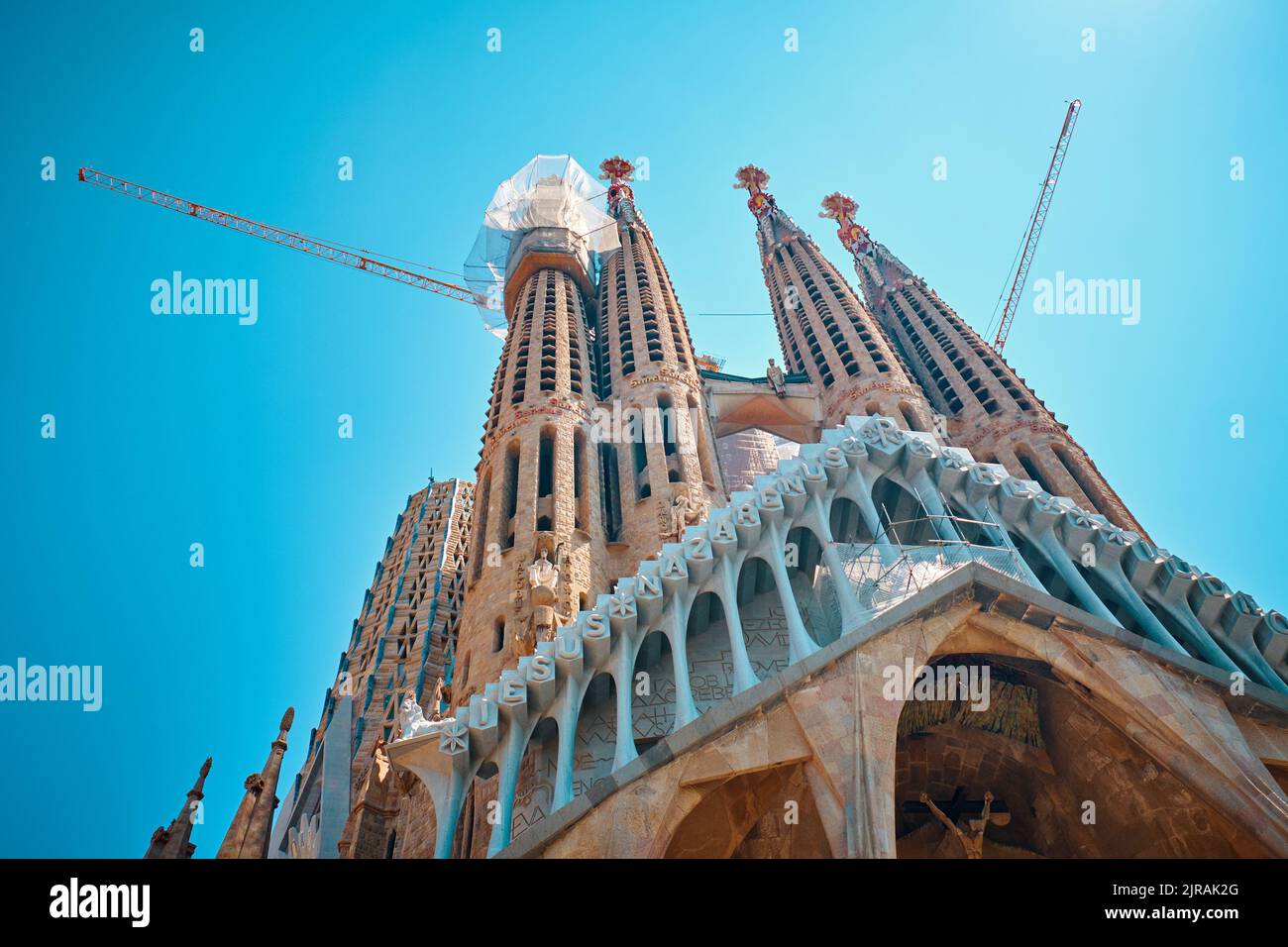 BARCELONA, SPAIN -MAY 19, 2018: The Basilica i Temple Expiatori de la ...