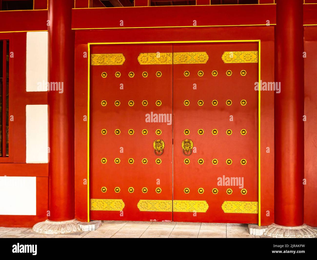 Traditional Chinese style architecture, Xi'an, China, 2022 Stock Photo ...