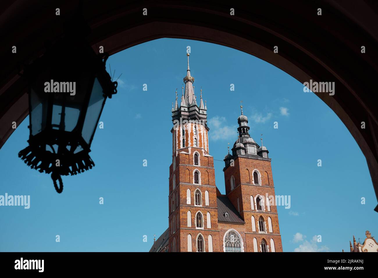 St. Mary's Basilica in Krakow. Church of Our Lady Assumed into Heaven ...