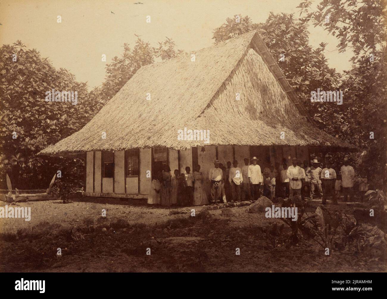 Mokil. From the album: Views in the Pacific Islands, 1886, Mokil, by ...