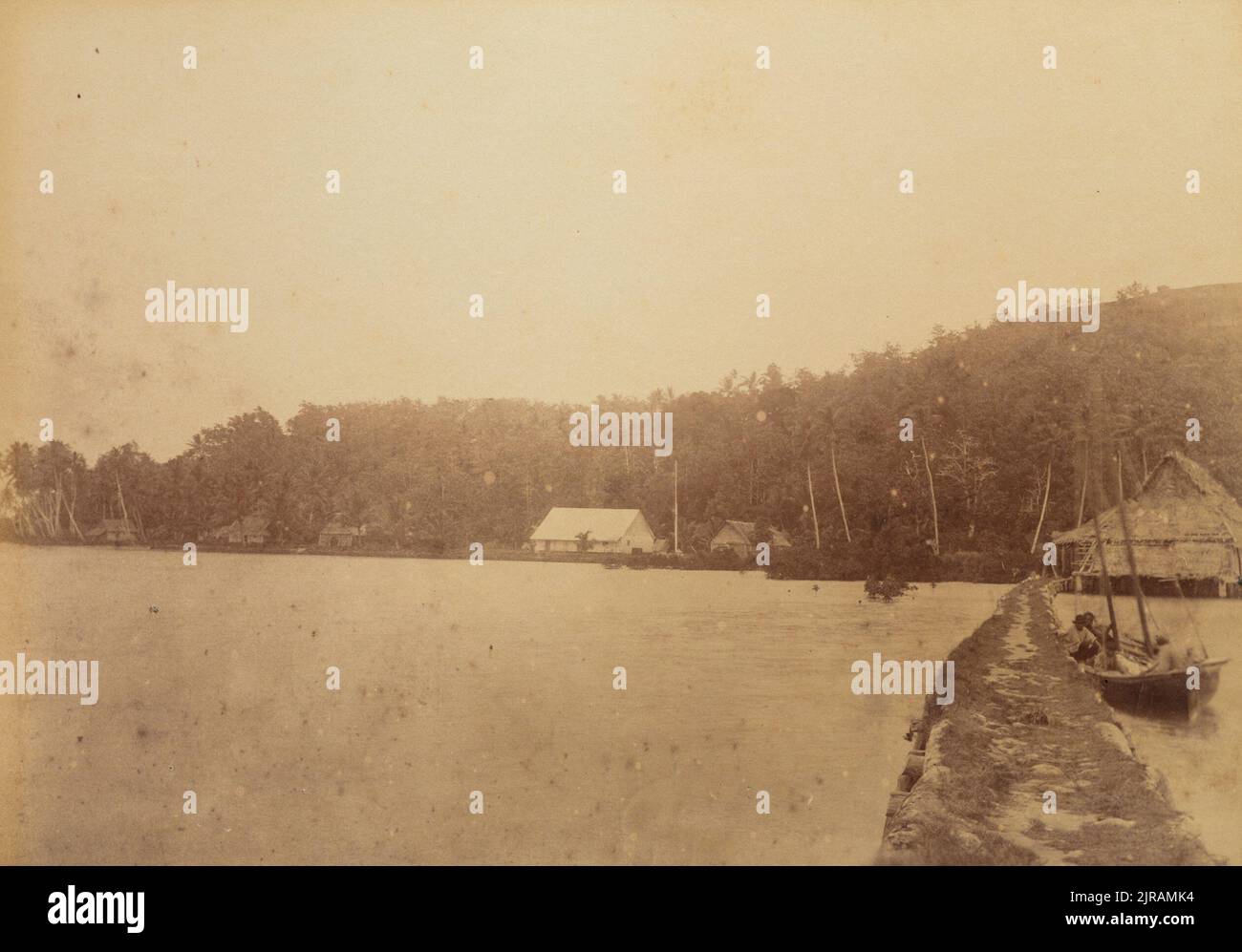 Pohnpei. From the album: Views in the Pacific Islands, 1886, Pohnpei ...