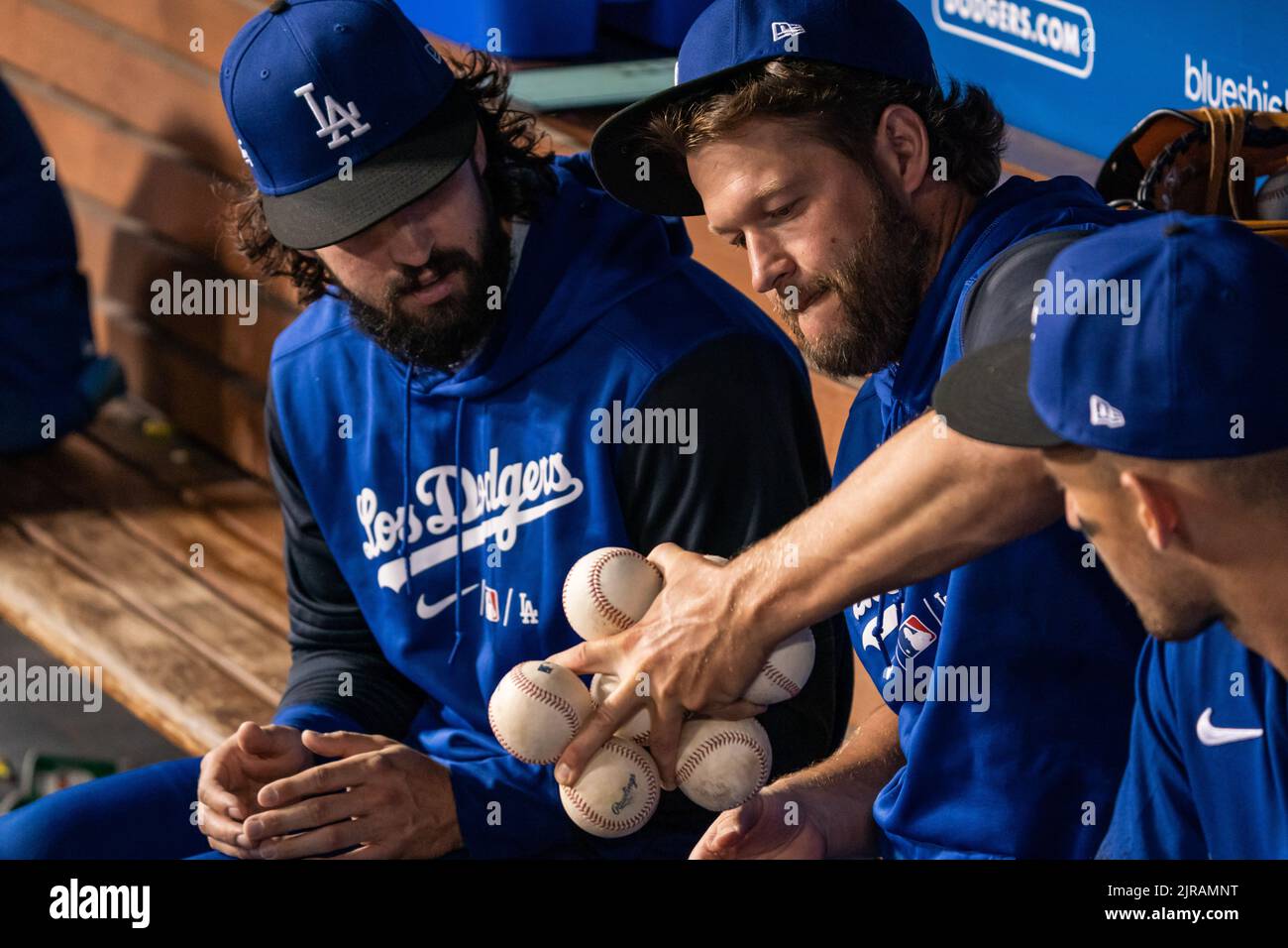 Clayton kershaw 2022 hi-res stock photography and images - Alamy