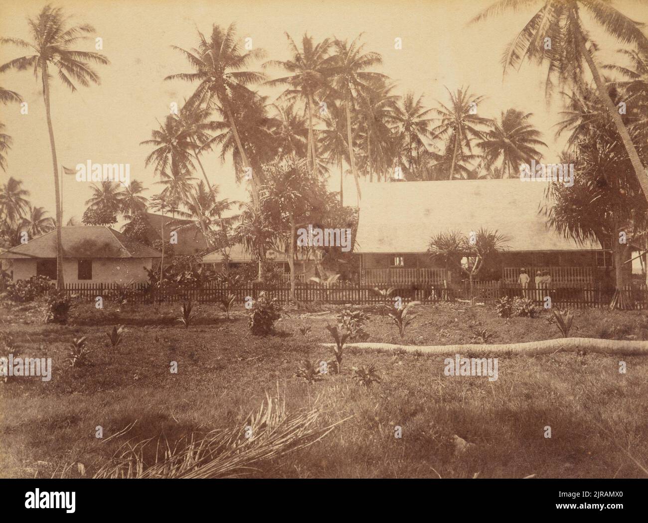 Jaluit. From the album: Views in the Pacific Islands, 1886, Jaluit, by ...