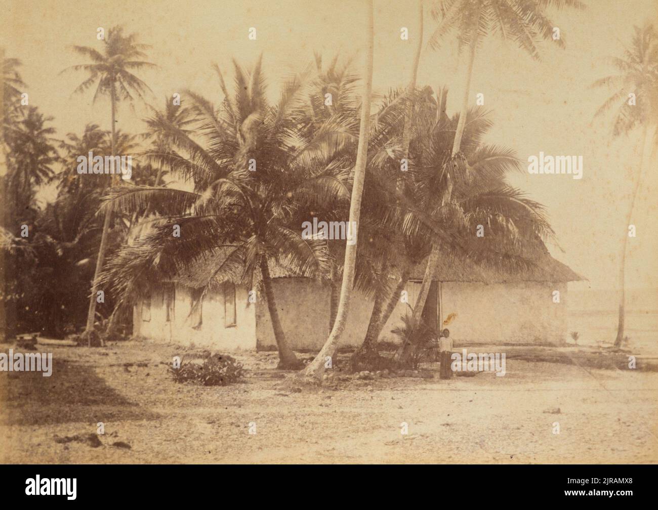 Views in the pacific islands mokil f hi-res stock photography and ...