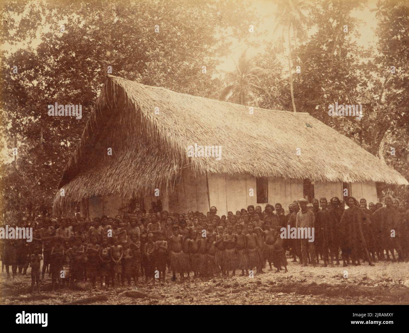 Satawan. From the album: Views in the Pacific Islands, 1886, Caroline ...