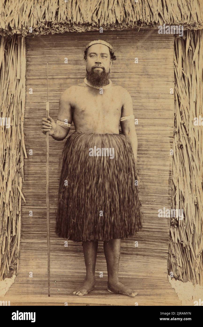Riabuke () Chief Majuro. From the album: Views in the Pacific Islands ...