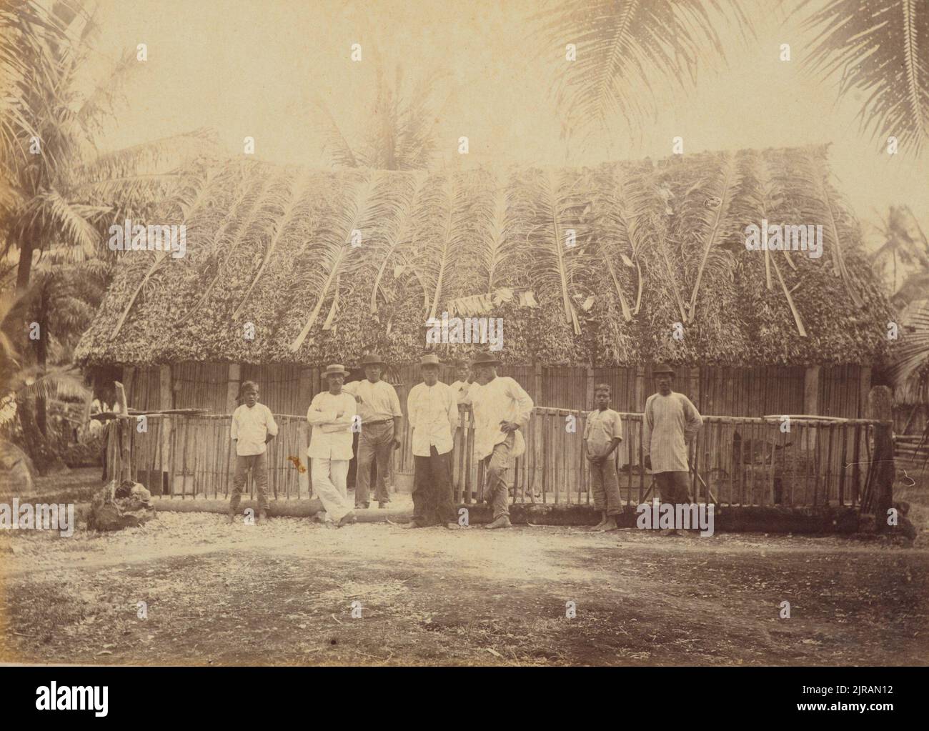 Views in the pacific islands mokil f hi-res stock photography and ...