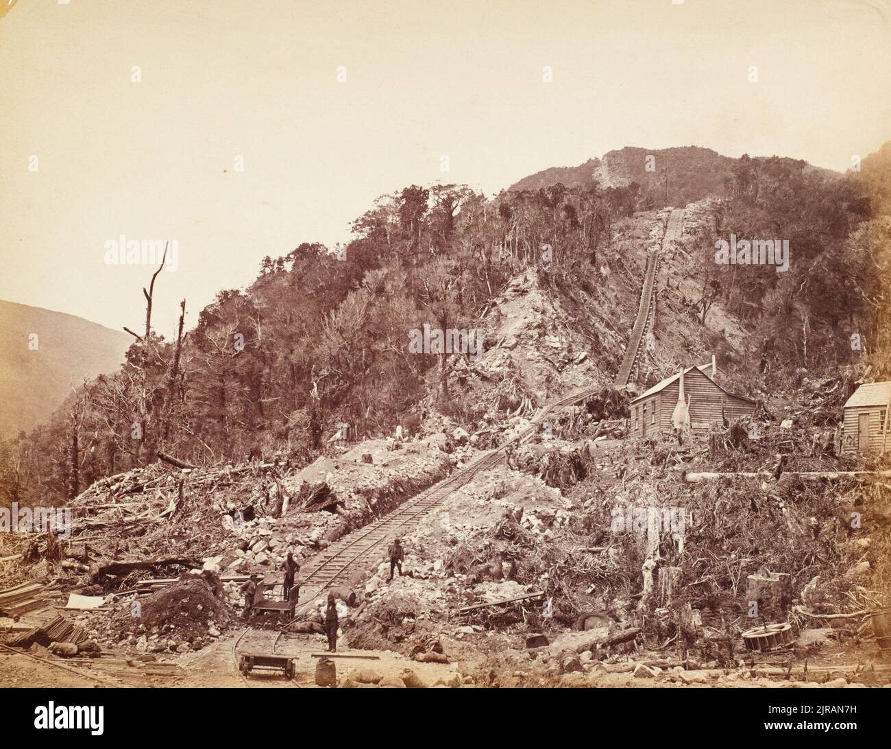 First section of lower incline. From the album: Views of the Westport ...