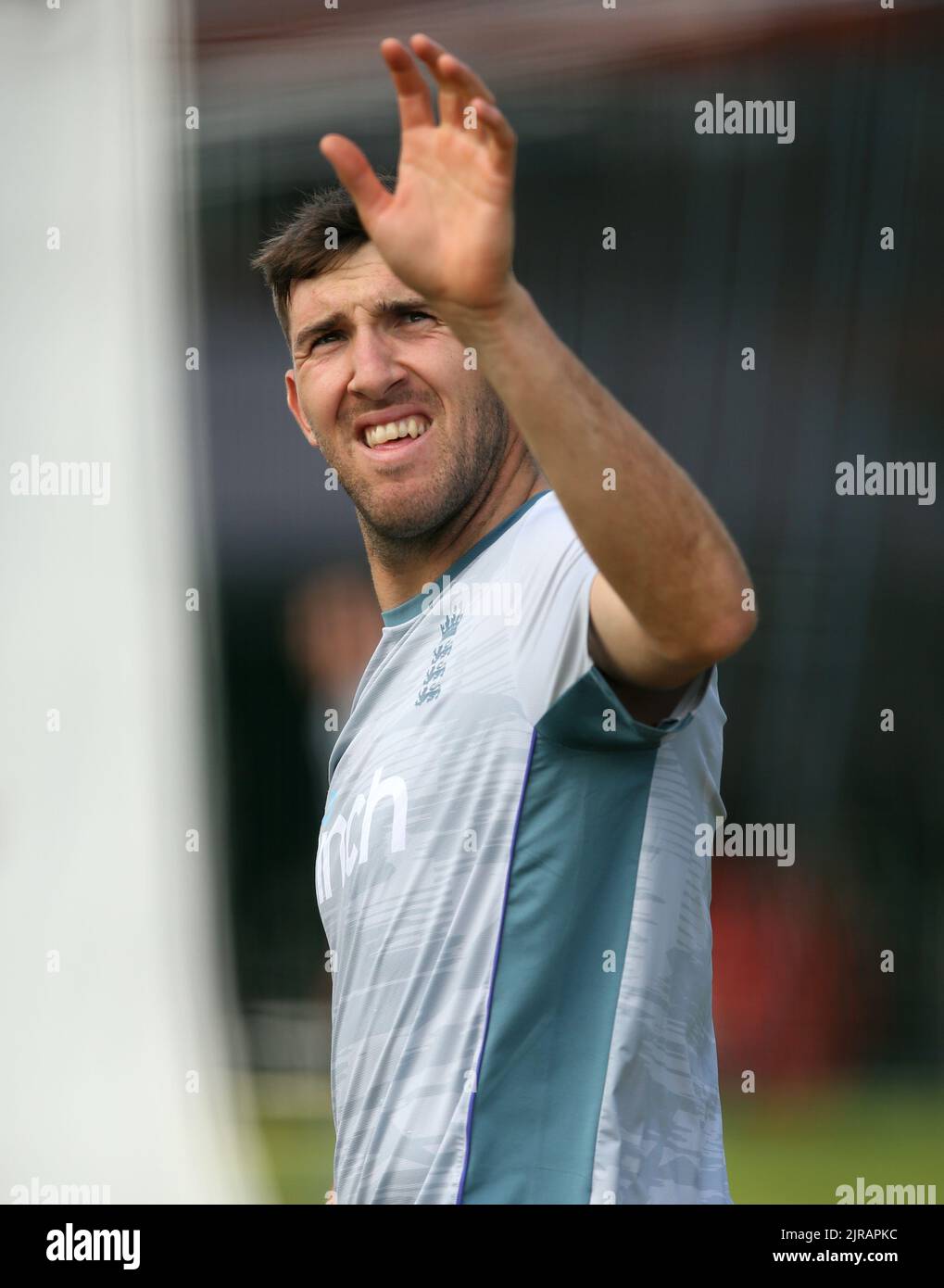 England's Craig Overton during a nets session at Emirates Old Trafford ...