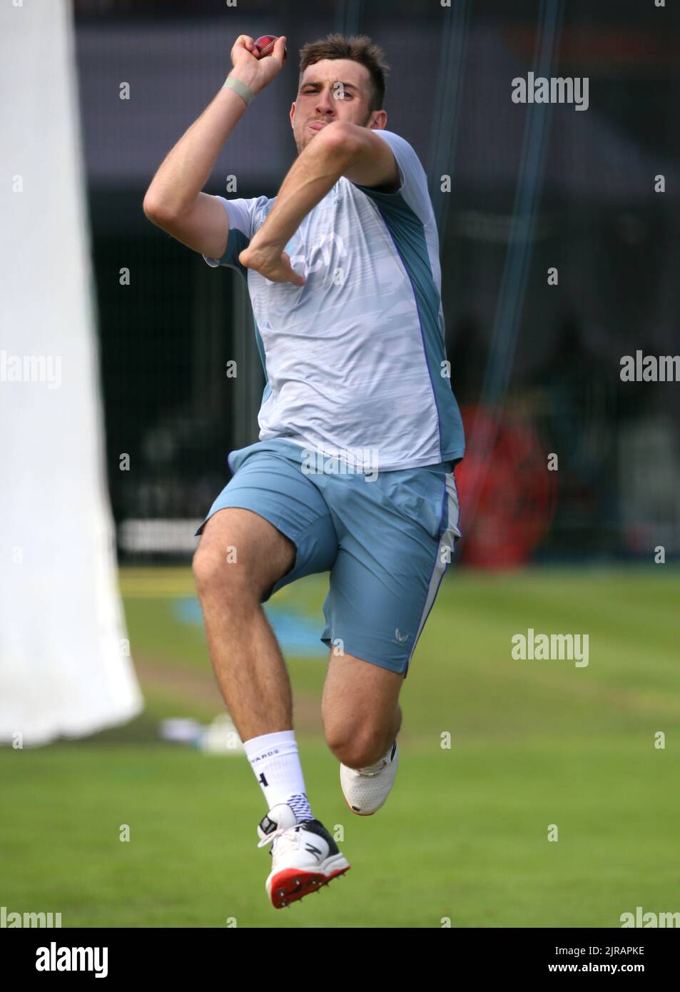 England's Craig Overton during a nets session at Emirates Old Trafford ...