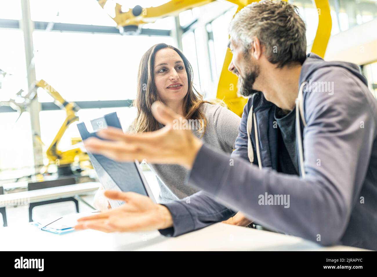 Two people engineer work hi-res stock photography and images - Alamy