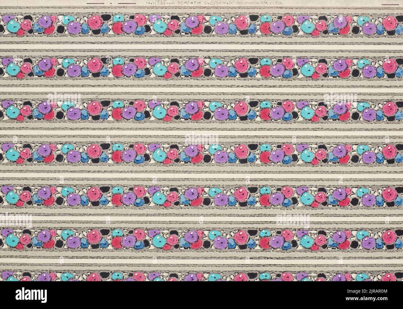 Wallpaper, 1930s, United Kingdom, by Wall Paper Manufacturers Ltd. Gift ...