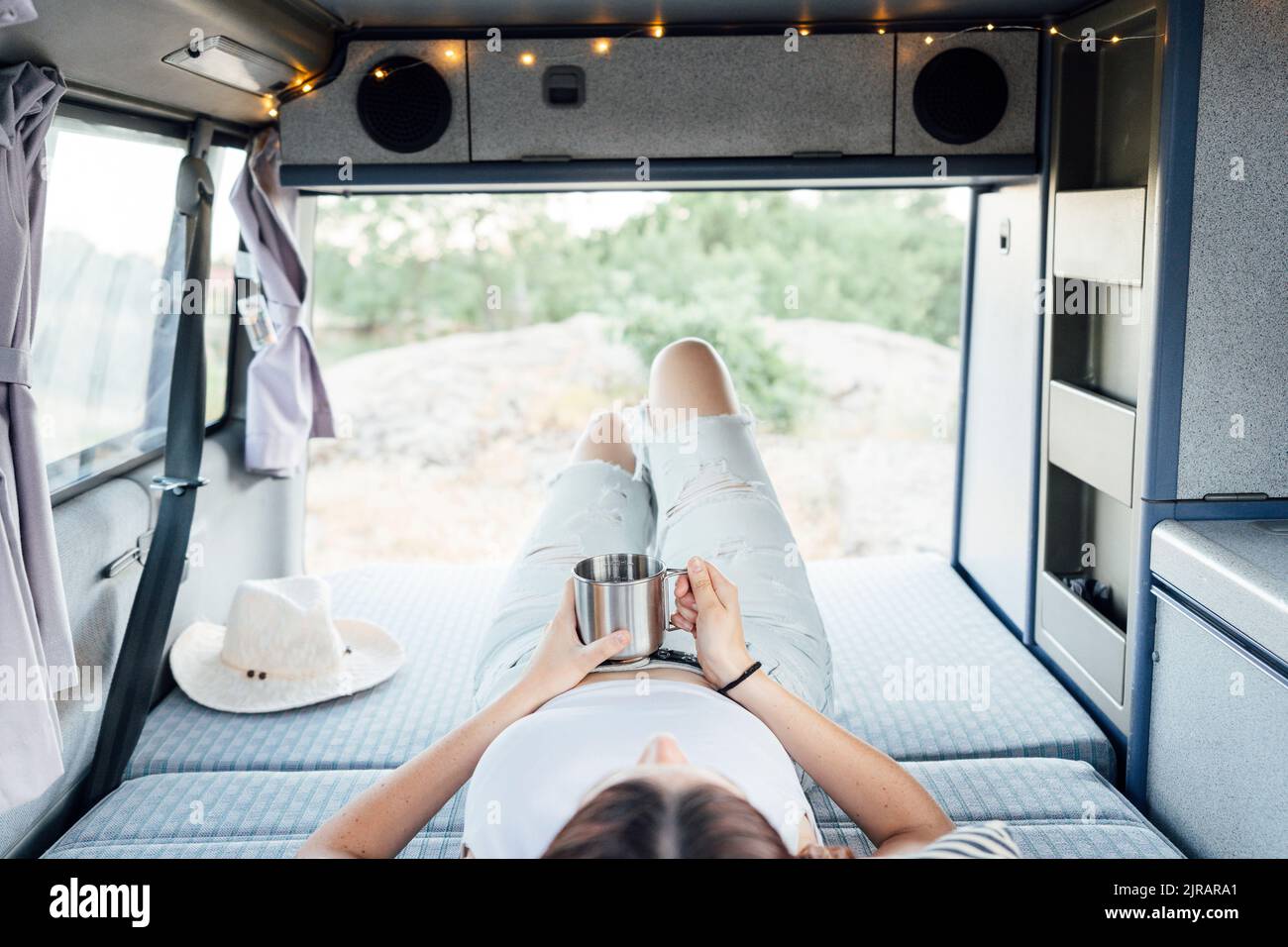Van life coffee hi-res stock photography and images - Alamy