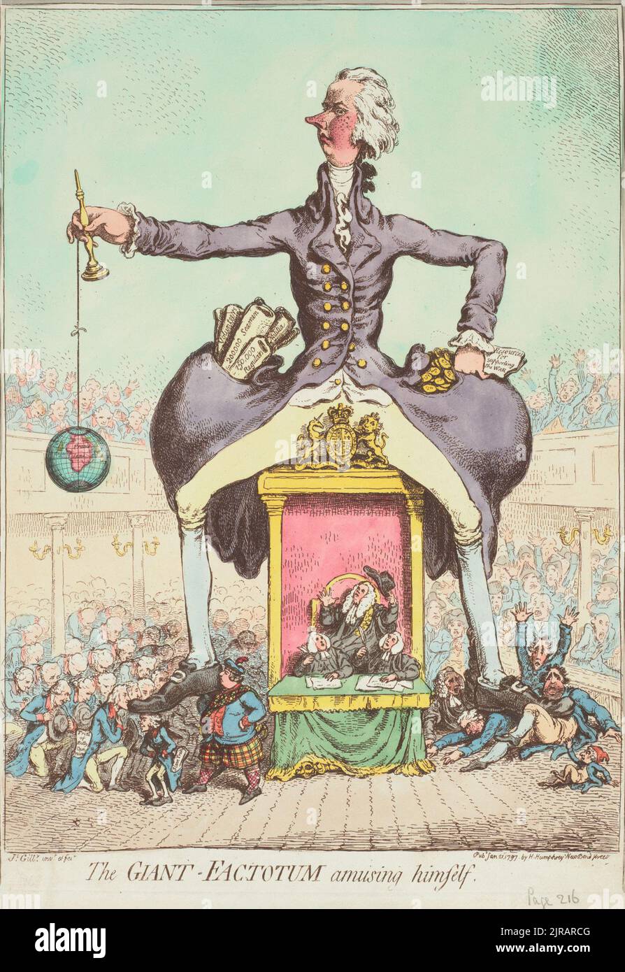 Drawing by james gillray hi-res stock photography and images - Alamy