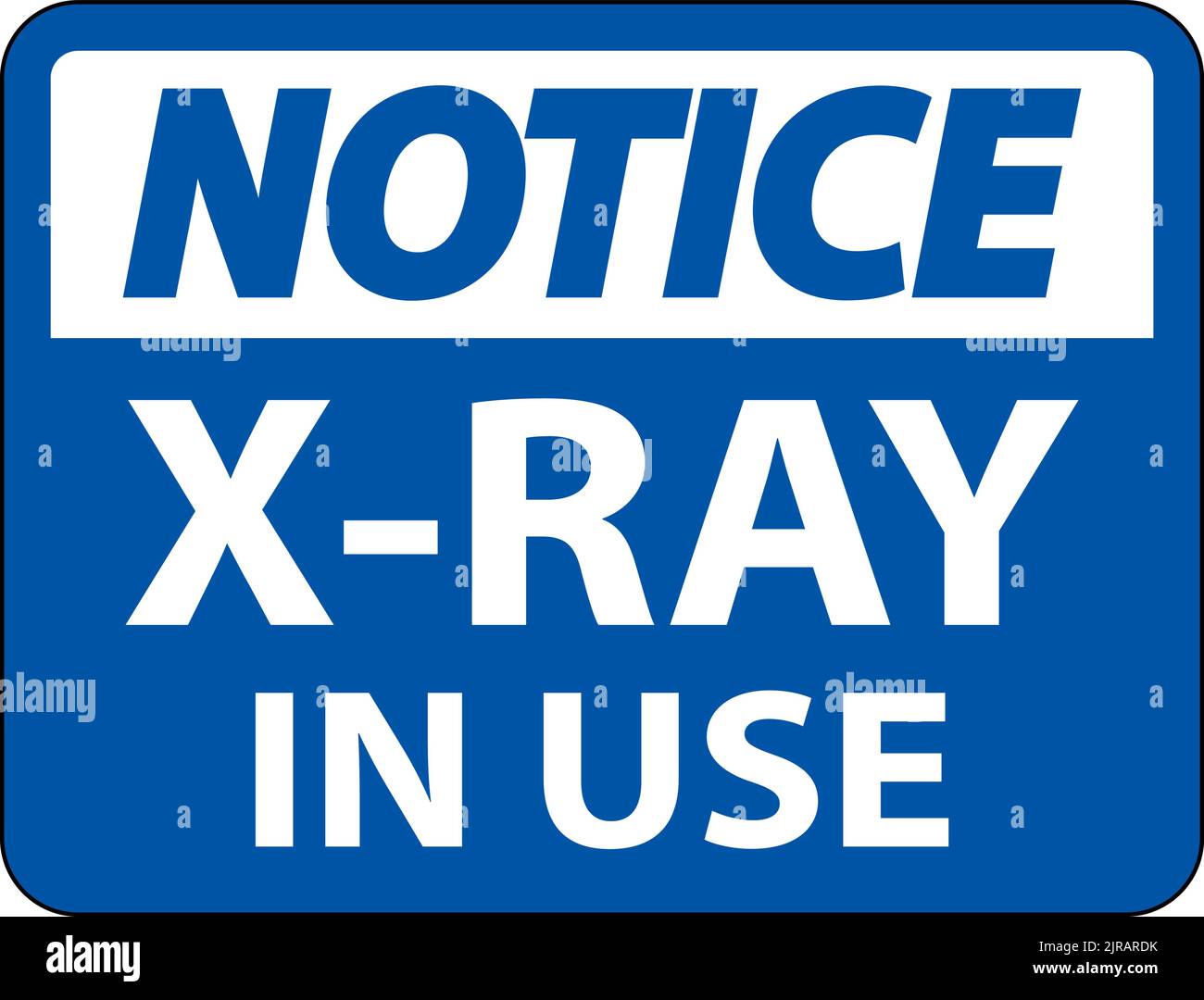 X ray warning sign in hospital hi-res stock photography and images - Alamy