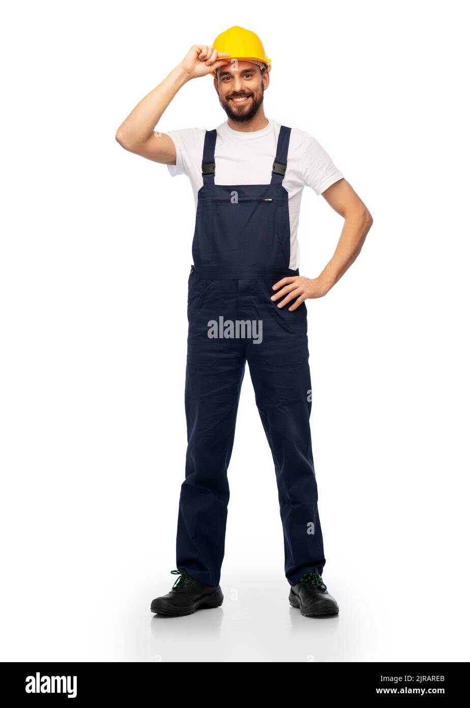 Smiling male worker hi-res stock photography and images - Alamy