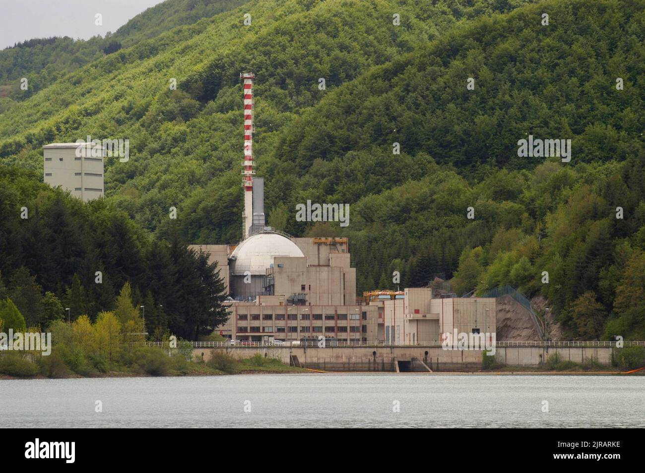 Former Brasimone Lake experimental nuclear power plant (Bologna, Italy ...