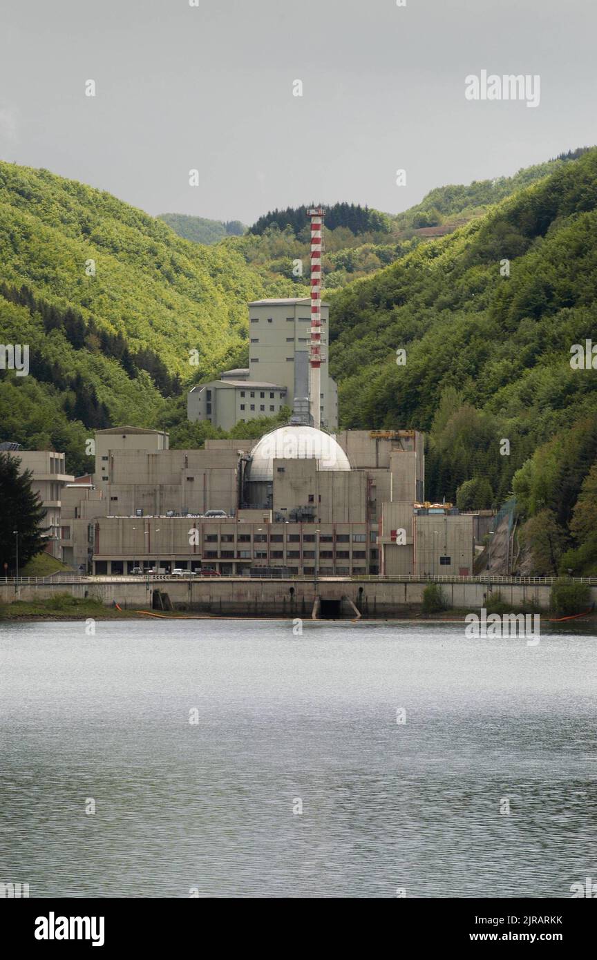 Former Brasimone Lake experimental nuclear power plant (Bologna, Italy ...