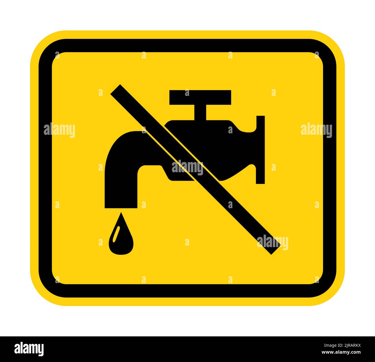 No water tap sign on white Background Stock Vector Image & Art - Alamy