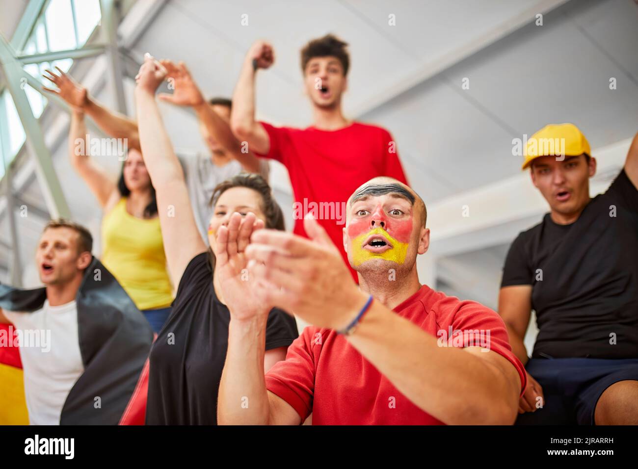 Stadium young fans hi-res stock photography and images - Alamy