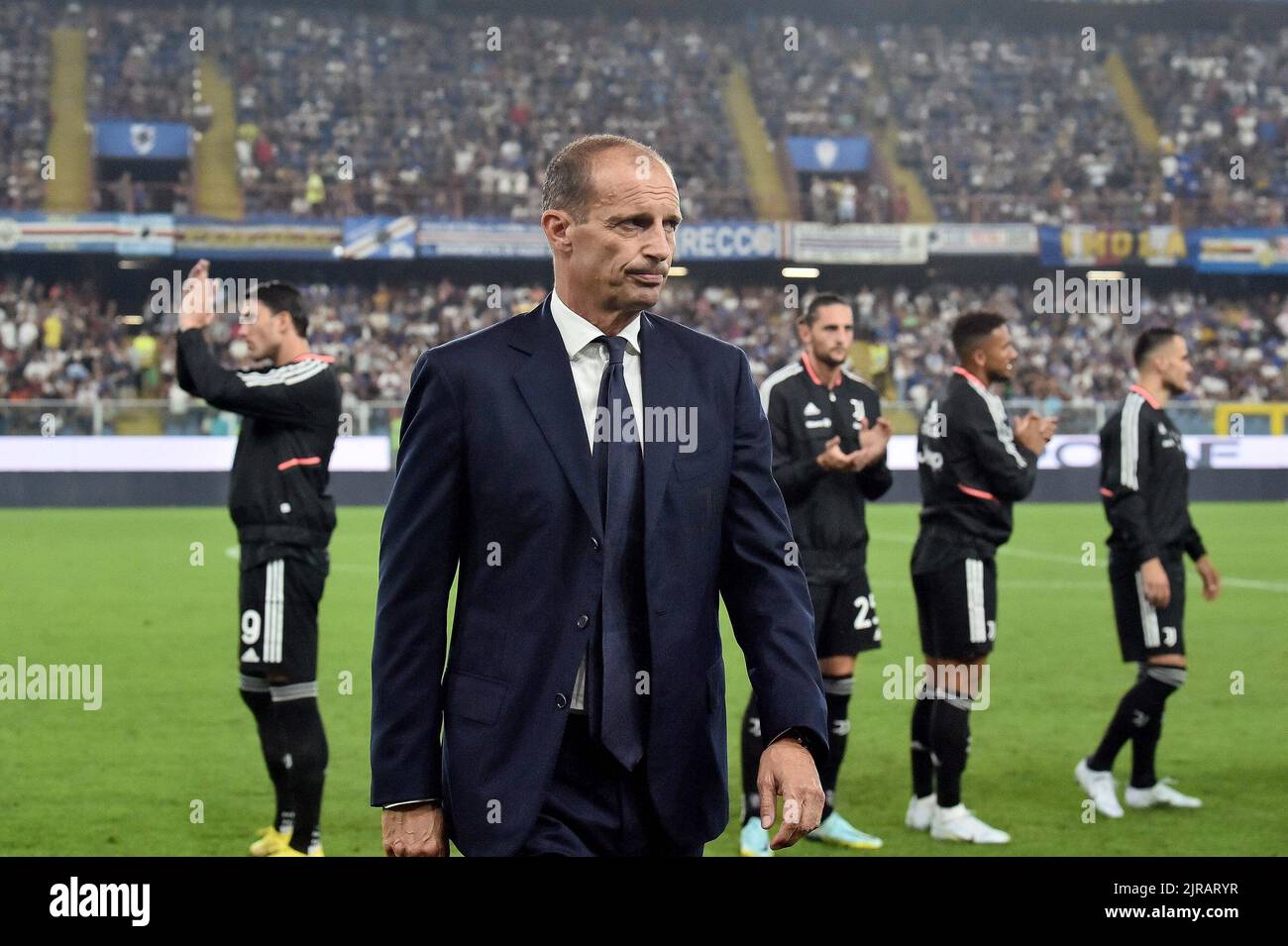 Massimiliano Allegri Head Coach of Juventus FC looks on during the ...