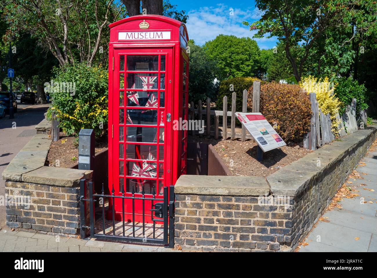 Clifftown Museum, in phone box, one of the world’s smallest museums in ...