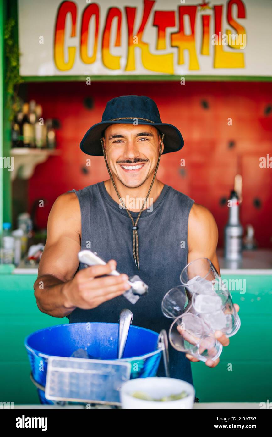 Ice cube in drink adding hi-res stock photography and images - Alamy