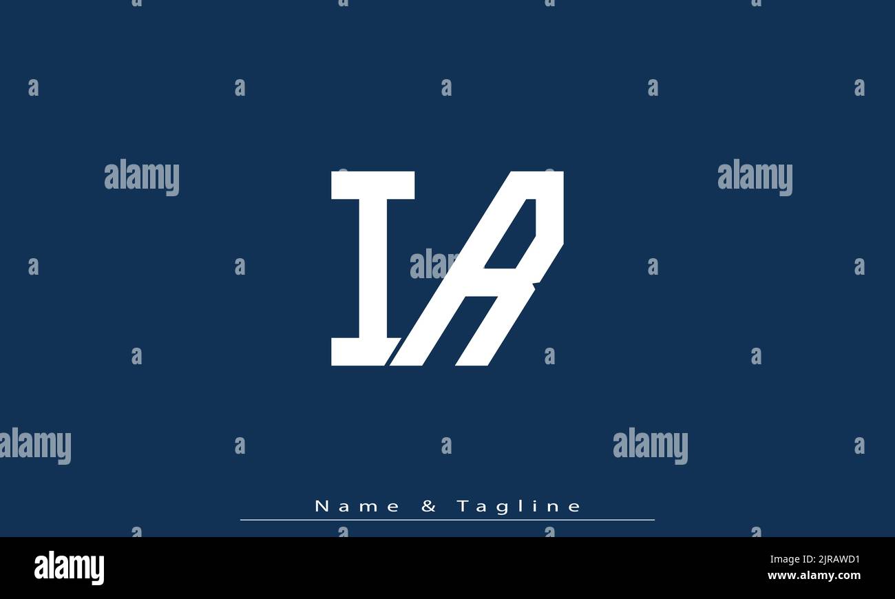 Letter ir logo hi-res stock photography and images - Alamy