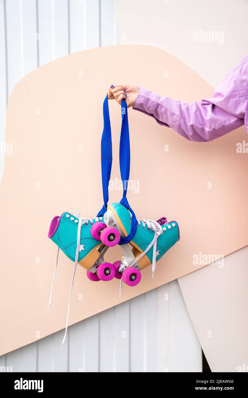 Womans skates hi-res stock photography and images - Alamy