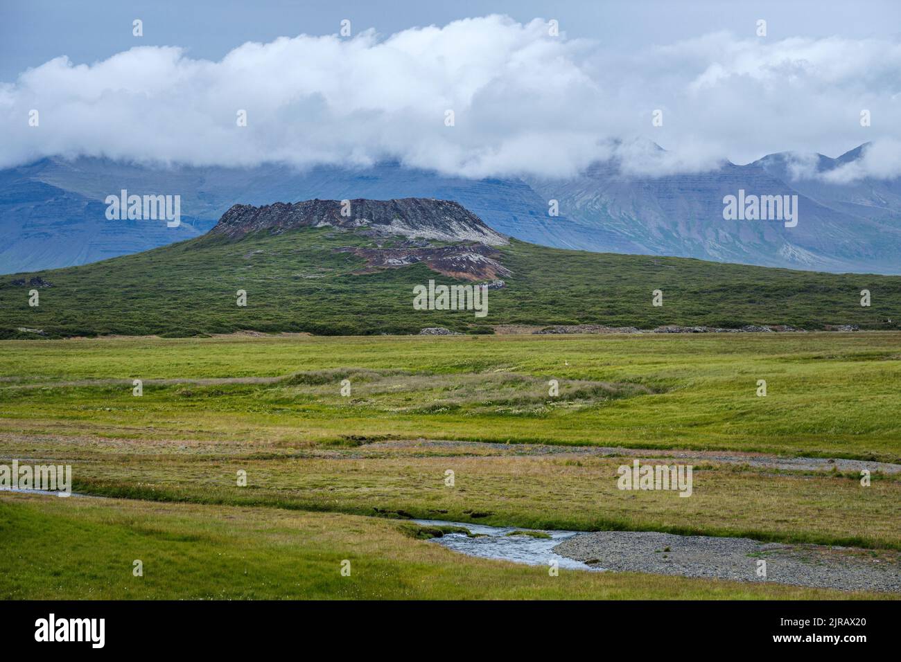 Eldborg Crater, Iceland Stock Photo - Alamy
