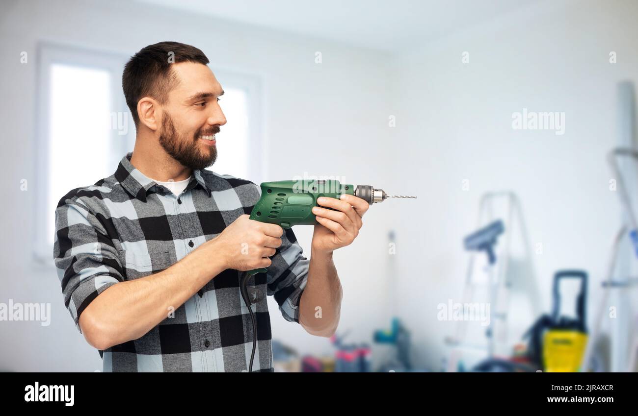 Man drill hi-res stock photography and images - Alamy