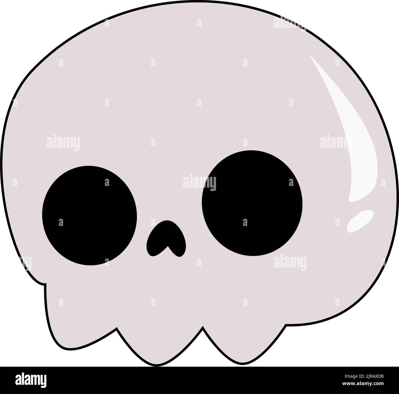Cartoon skull Stock Vector Images - Alamy
