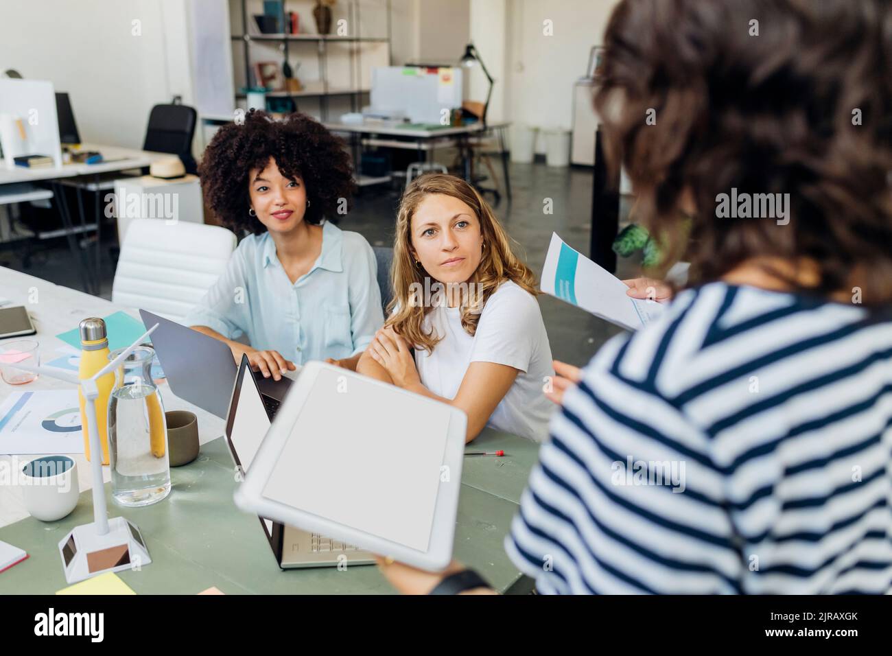 Meeting multiracial hi-res stock photography and images - Alamy