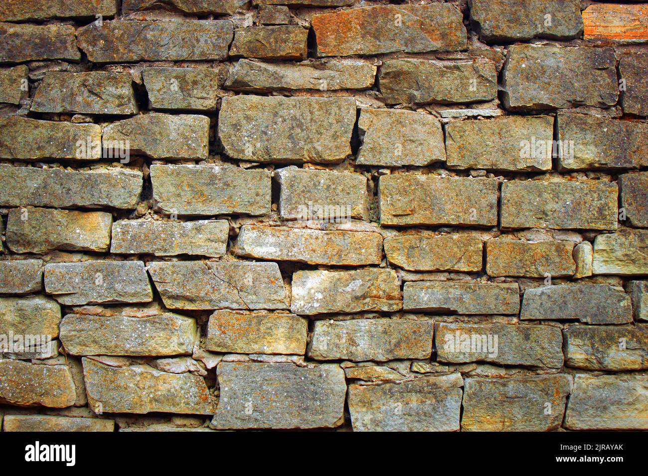 Aged stone wall texture background. antique rock masonry Stock Photo ...