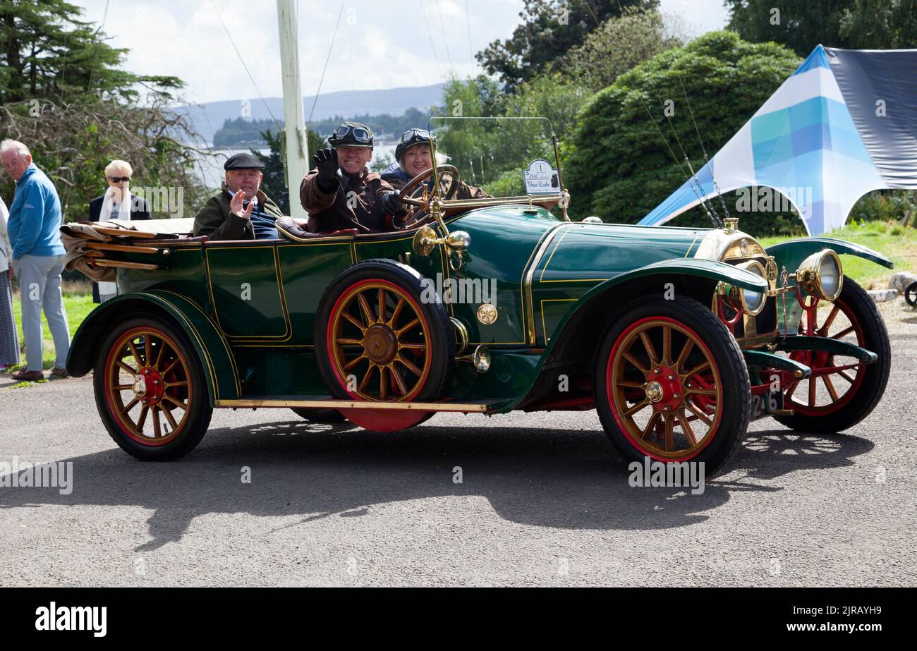 1913 Darracq TT13 belonging to the Meek family (Andrew and Diane Meek ...
