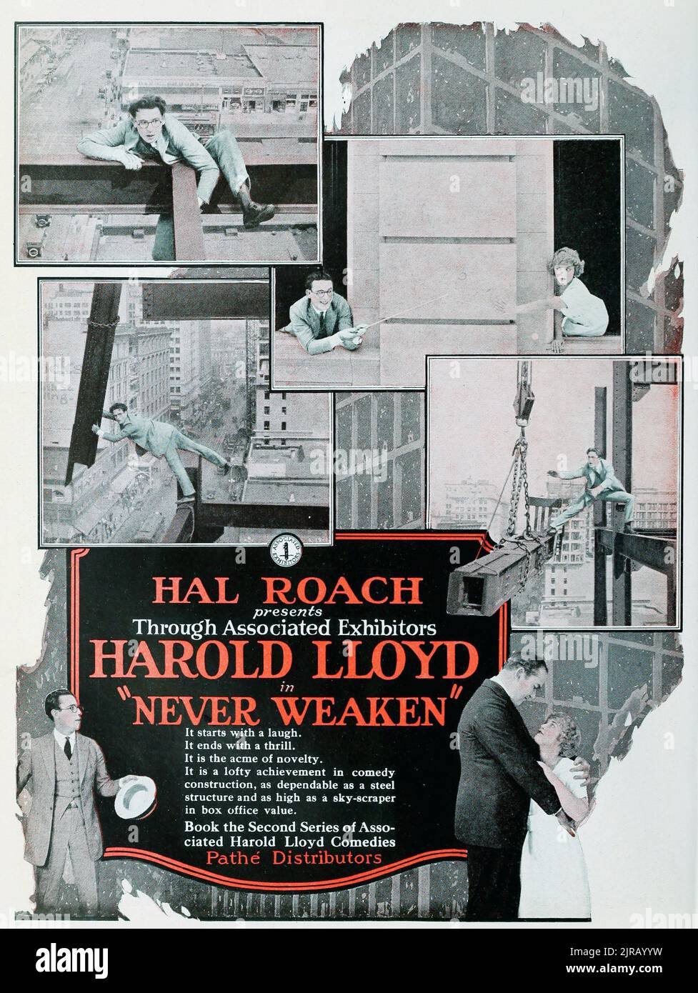 Harold lloyd advertisement hi-res stock photography and images - Alamy