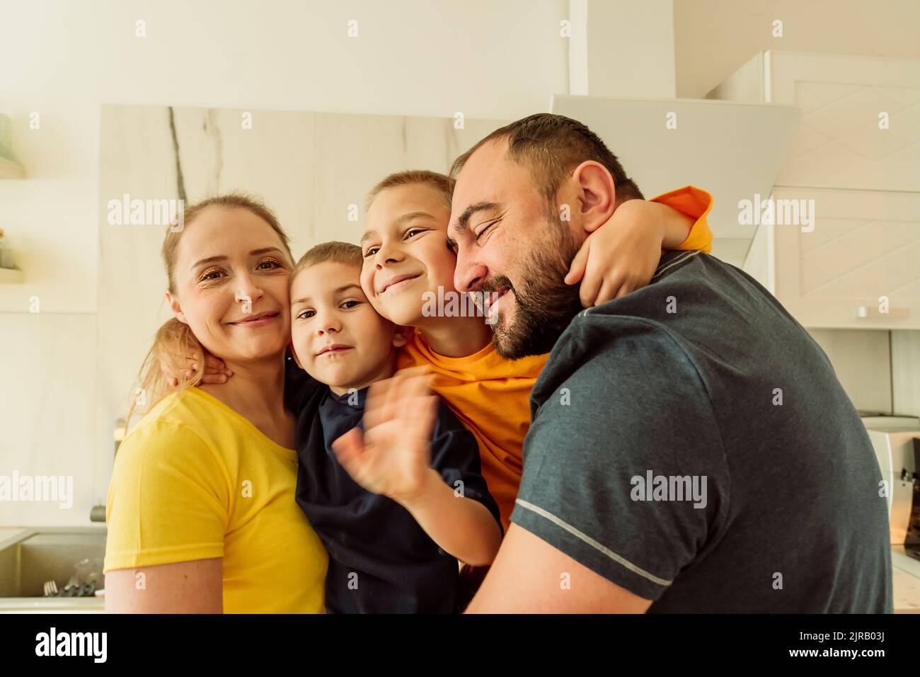 Parents of sons hi-res stock photography and images - Alamy