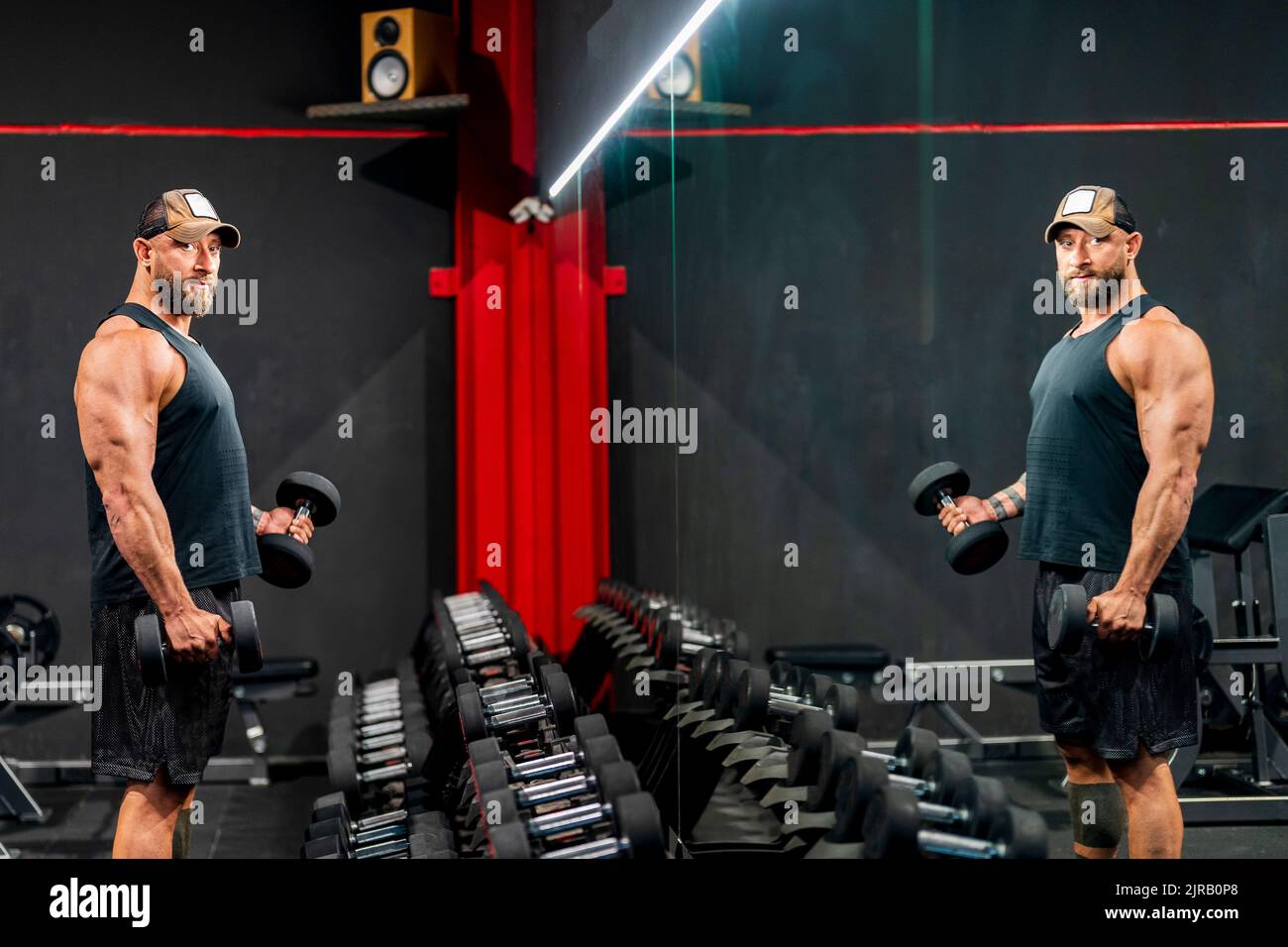 Bodybuilder standing hi-res stock photography and images - Alamy