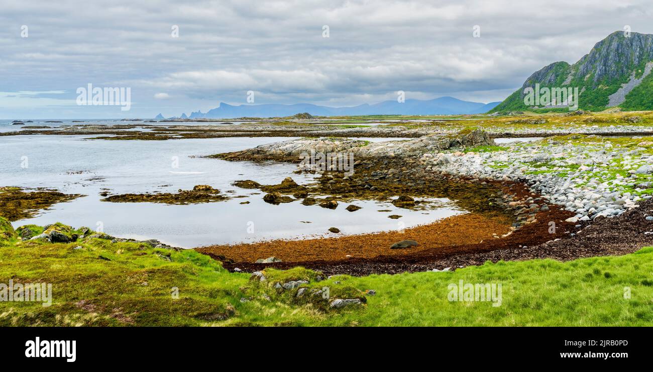 Norway, Nordland, Coastline of Andoya island Stock Photo - Alamy