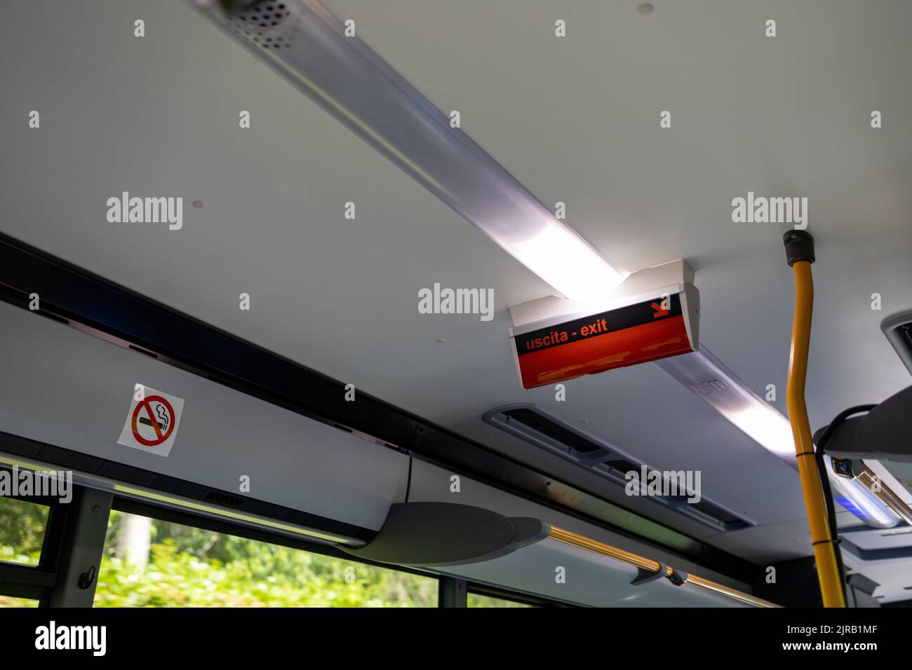 Emergency Exit Sign Bus at Estela Sharp blog