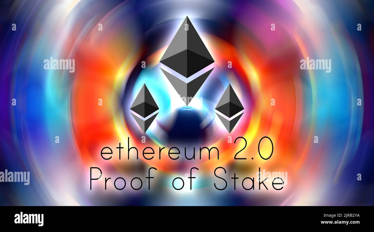 Ethereum merge hi-res stock photography and images - Alamy